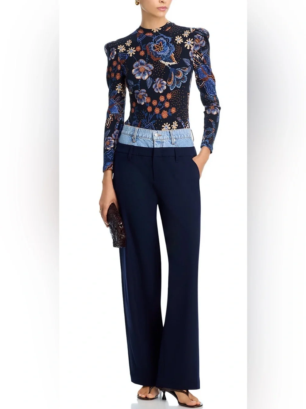 FARM Rio | Tops | Farm Rio Snakes Bouquet Bodysuit | Poshmark